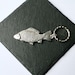 Carp Fish Key Ring Handmade UK Mordern English Pewter Carp - Etsy