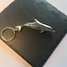 Dolphin Key Ring, Handmade UK Modern English Pewter, Dolphin Keychain ...