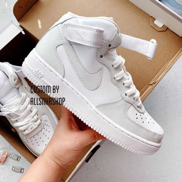 Nike Air Force 1 Mid - Etsy