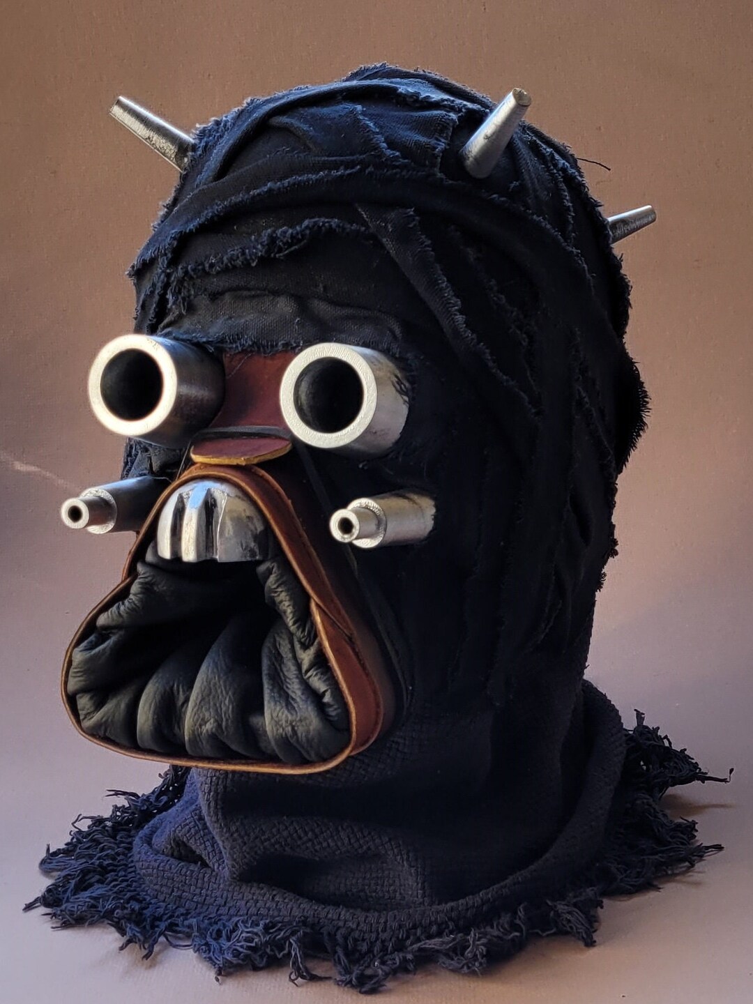 Black Science Fiction Raider Helmet BOB - Etsy