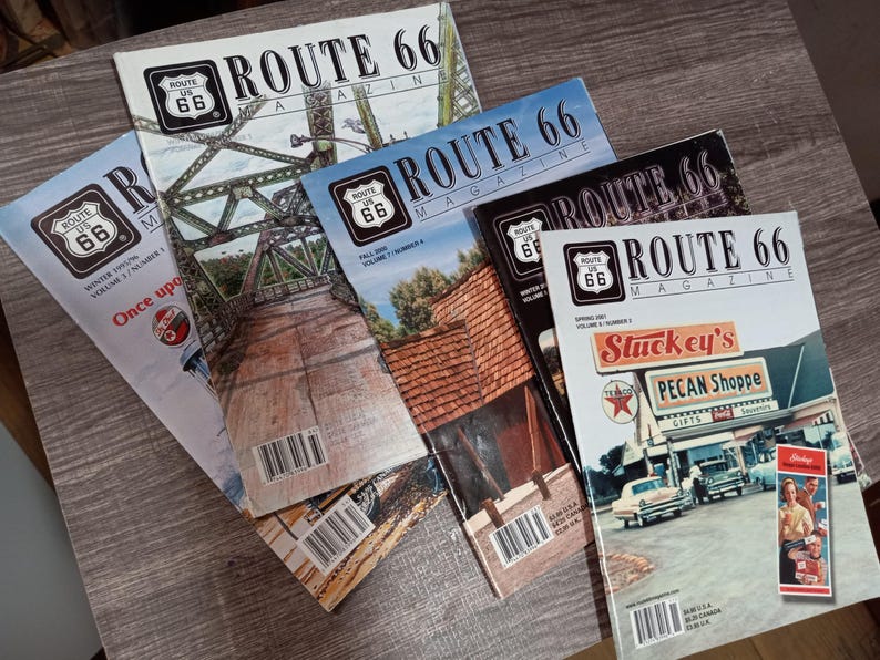 ROUTE 66 Vintage Magazines - Etsy