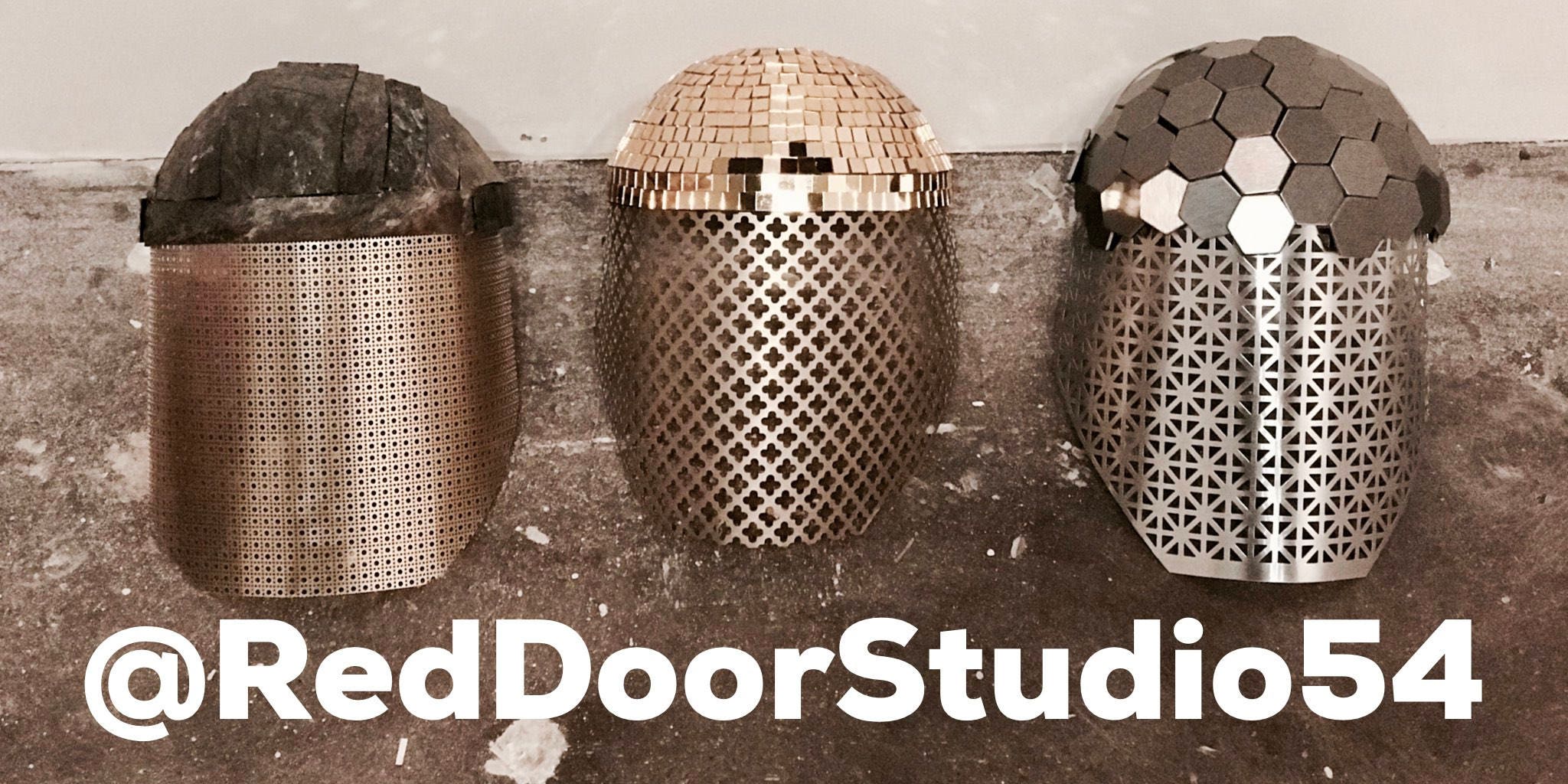 Silver Tiled Visor Face Shield Mask for Burning Man - Etsy