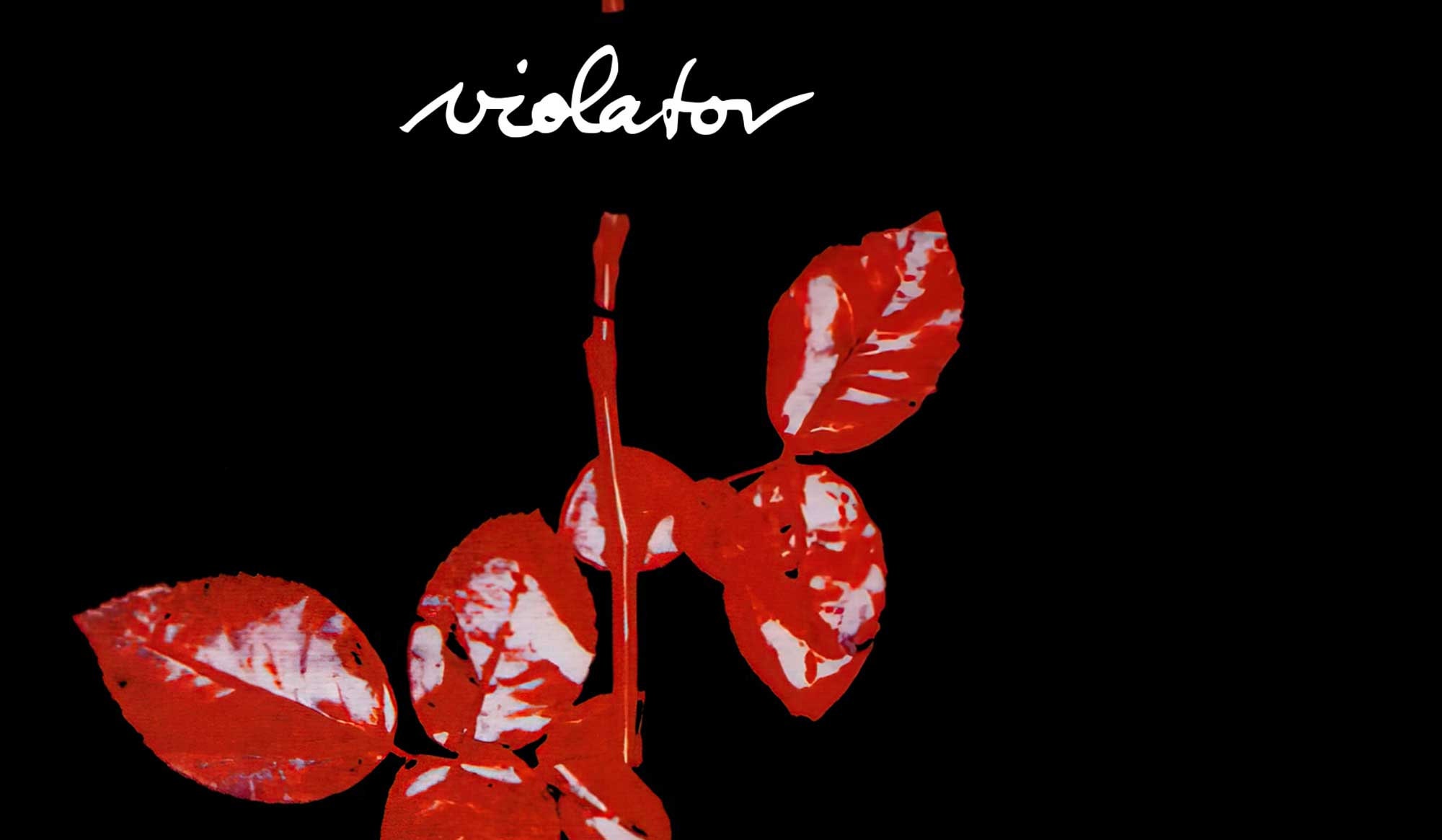 Depeche Mode art print poster Violator album 1990 music | Etsy