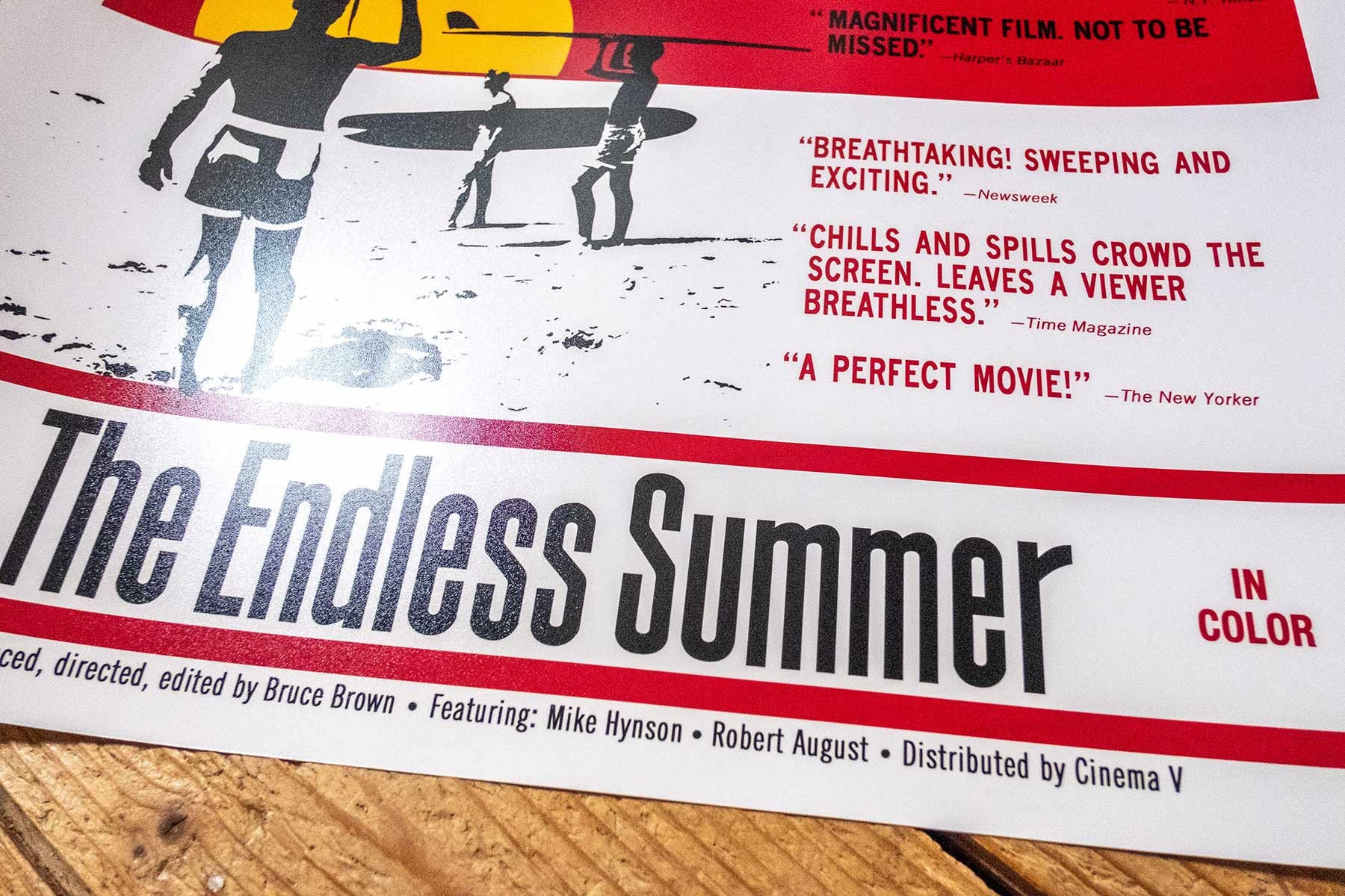 The Endless Summer Movie Poster Art Print 1966 Surfing Movie - Etsy