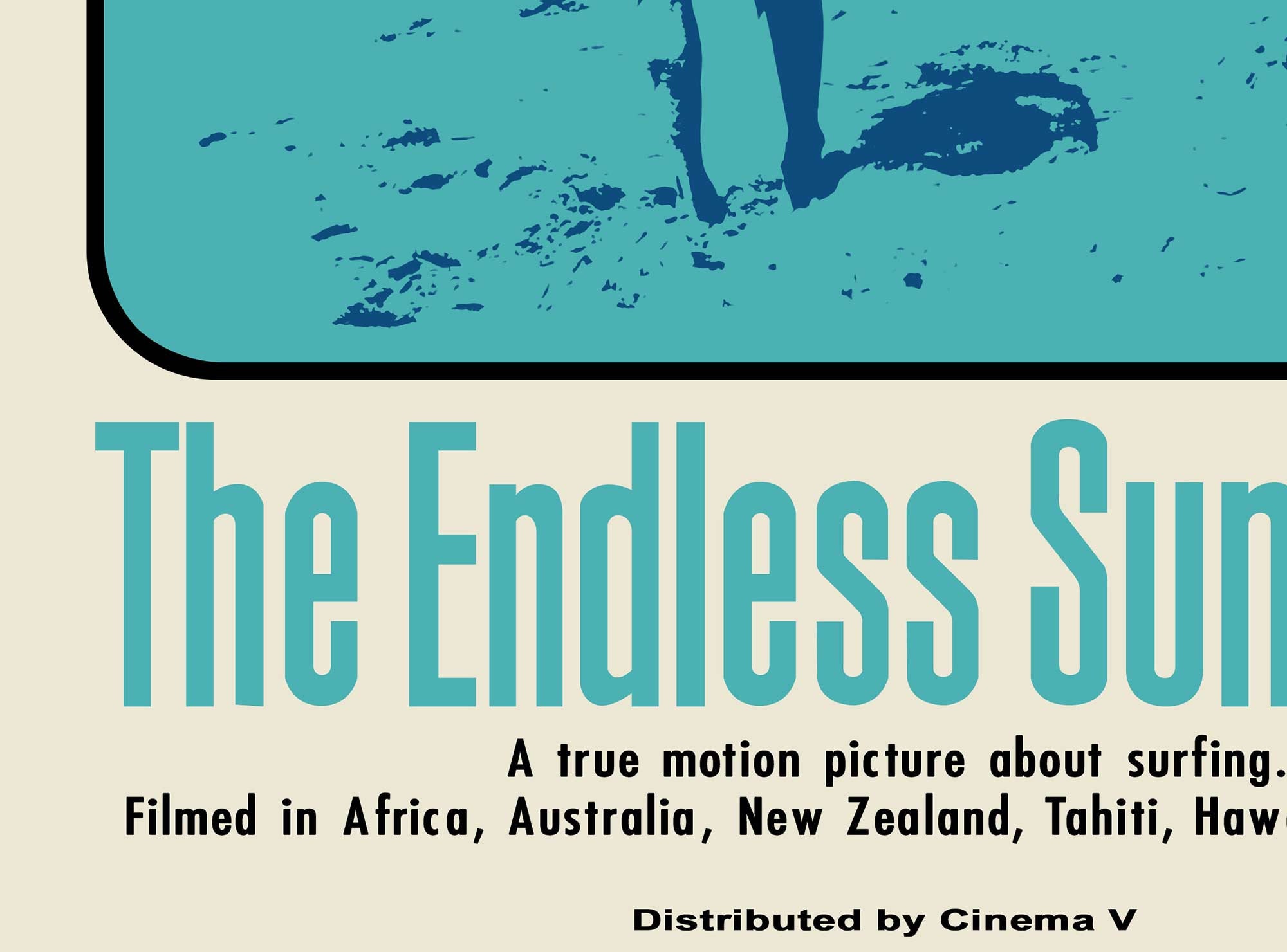 Endless Summer Movie Poster Art Print, 1966 Surfing Movie Reproduction ...