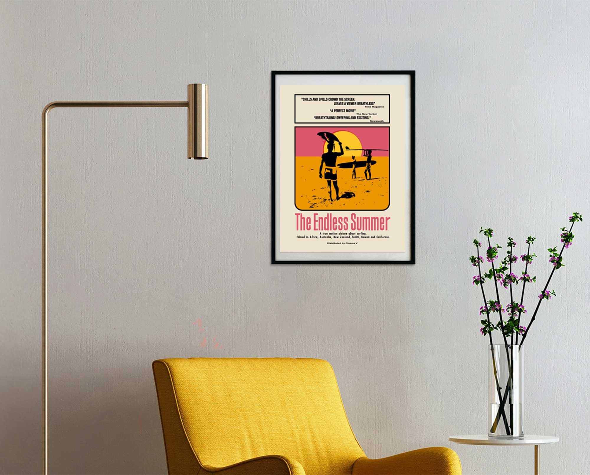 The Endless Summer Movie Poster Art Print 1966 Surfing Movie - Etsy