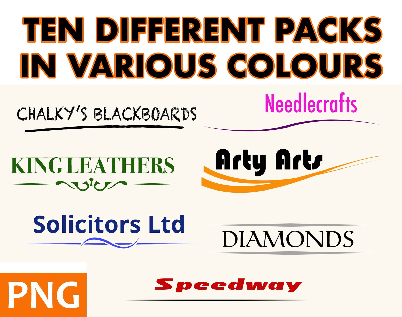 Decorative Underlines Clipart, Underscore, Fancy Lines, Instant ...