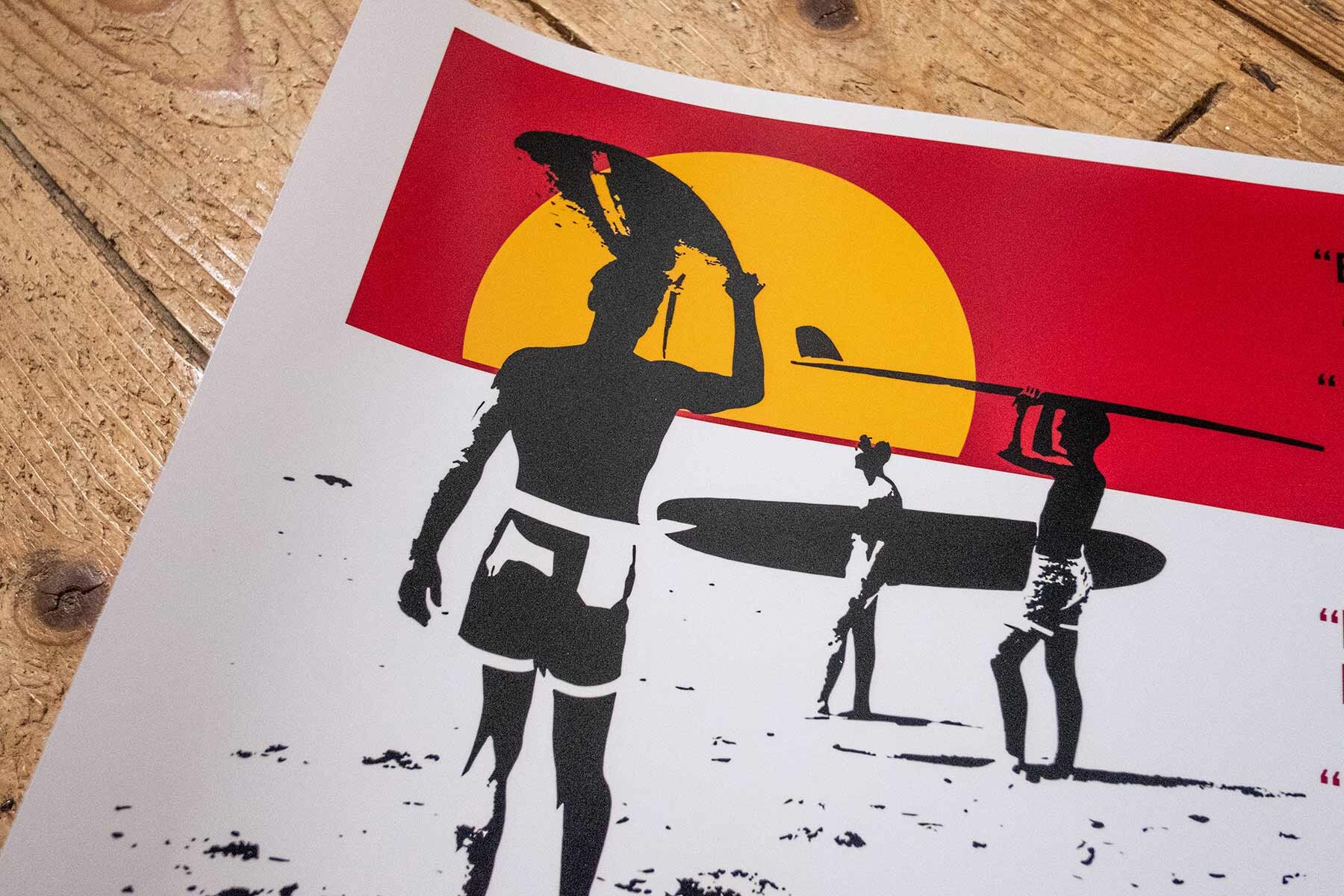 The Endless Summer Movie Poster Art Print 1966 Surfing Movie - Etsy