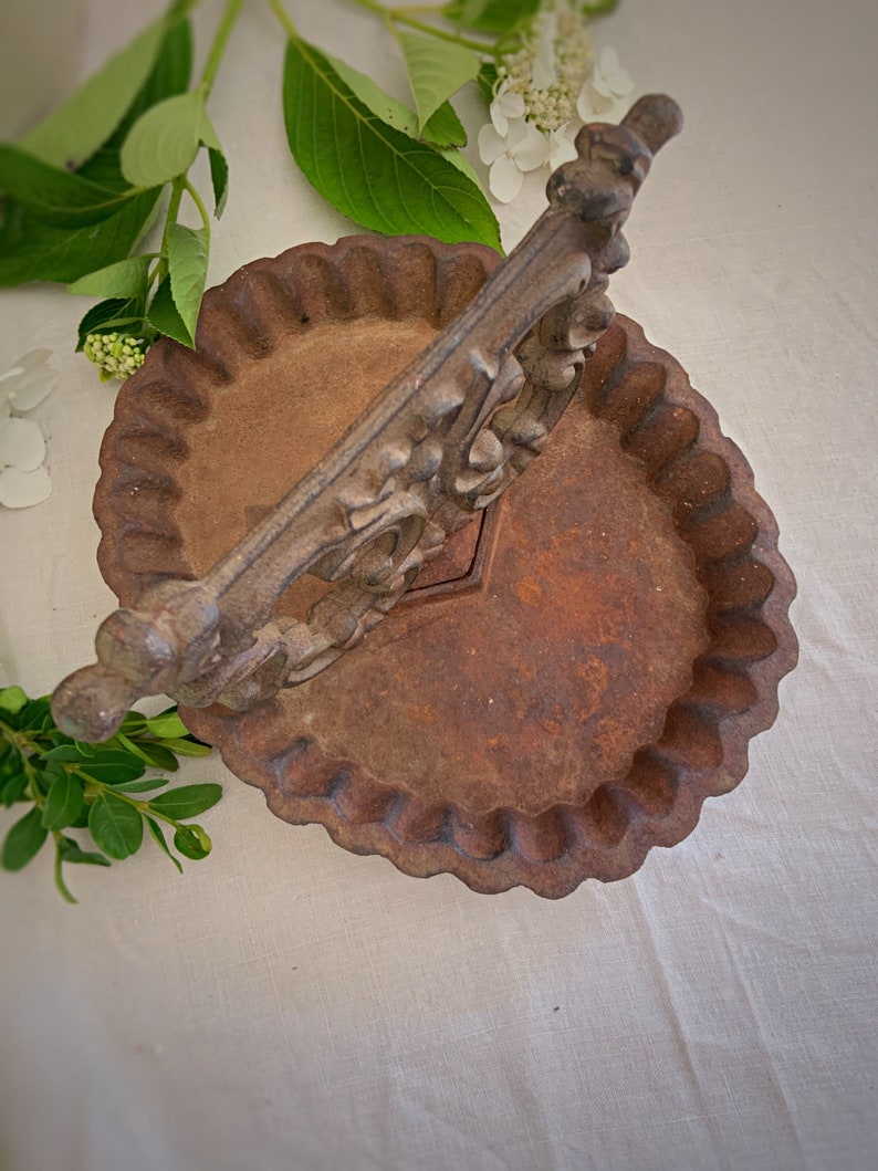 Rusty, Cast Iron, Antique Boot Scraper With Mud Pan - Etsy