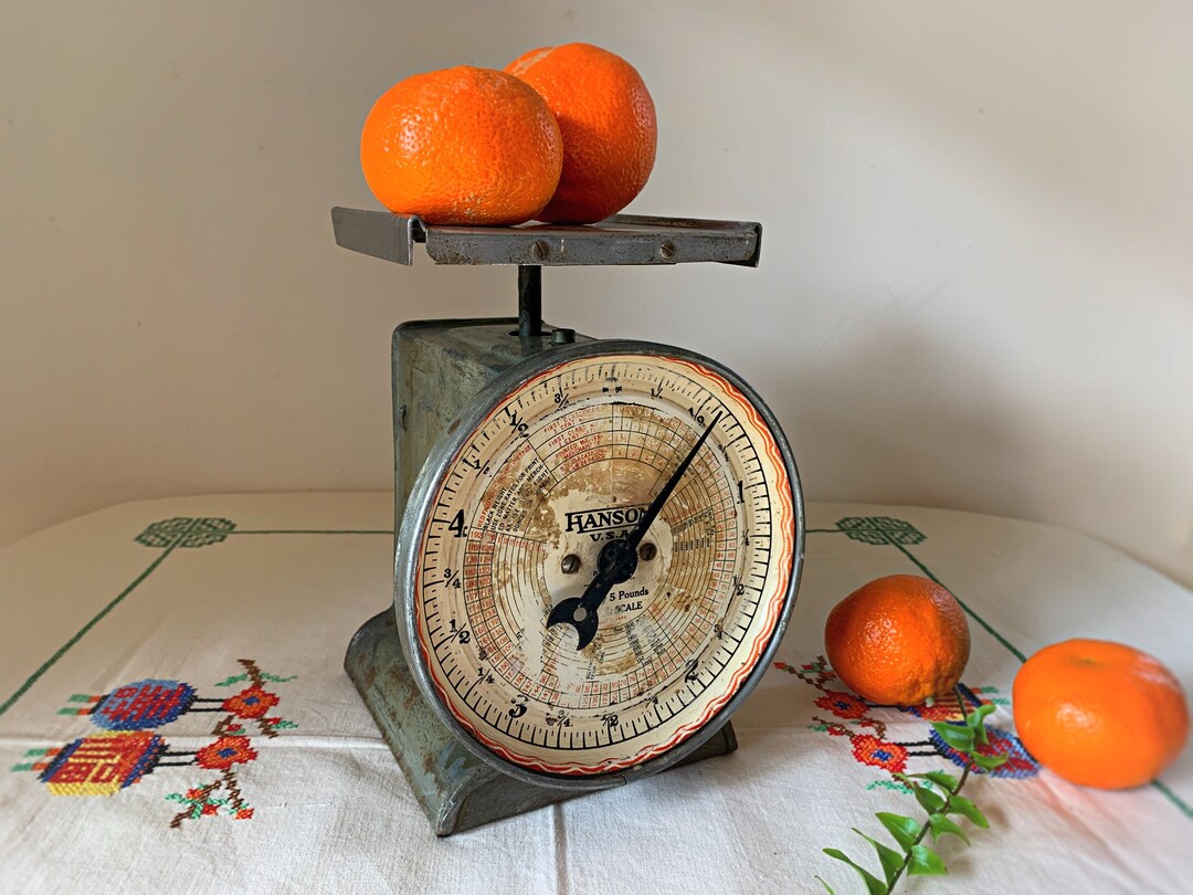 Hanson 5 Pound Scale, Vintage Postal Scale - Etsy