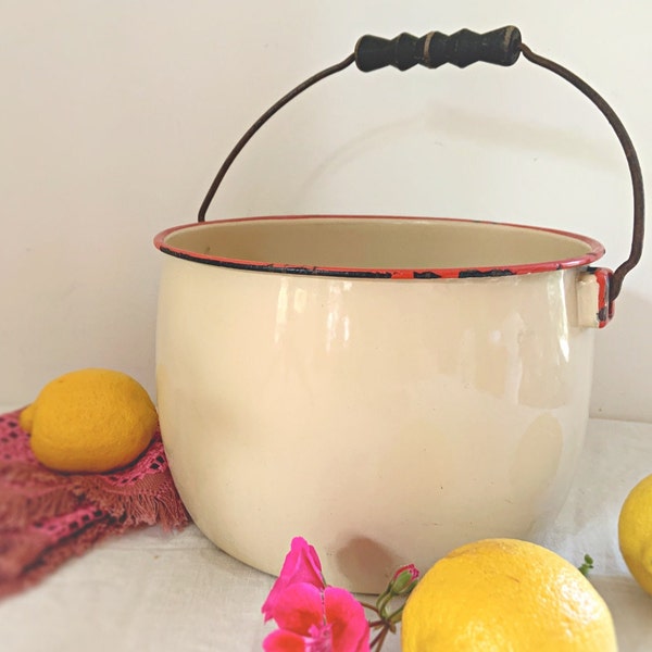 Enamel Bucket - Etsy