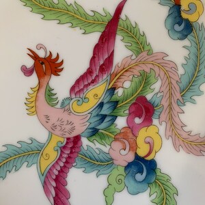 Chinese Phoenix Dinnerware Set, 17 Pieces, Chinese New Year Dishes Set ...