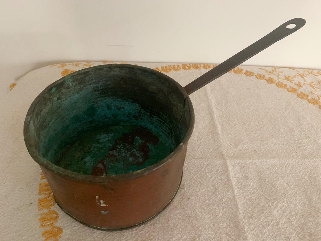Civil War Era Copper Cooking Pot - Etsy