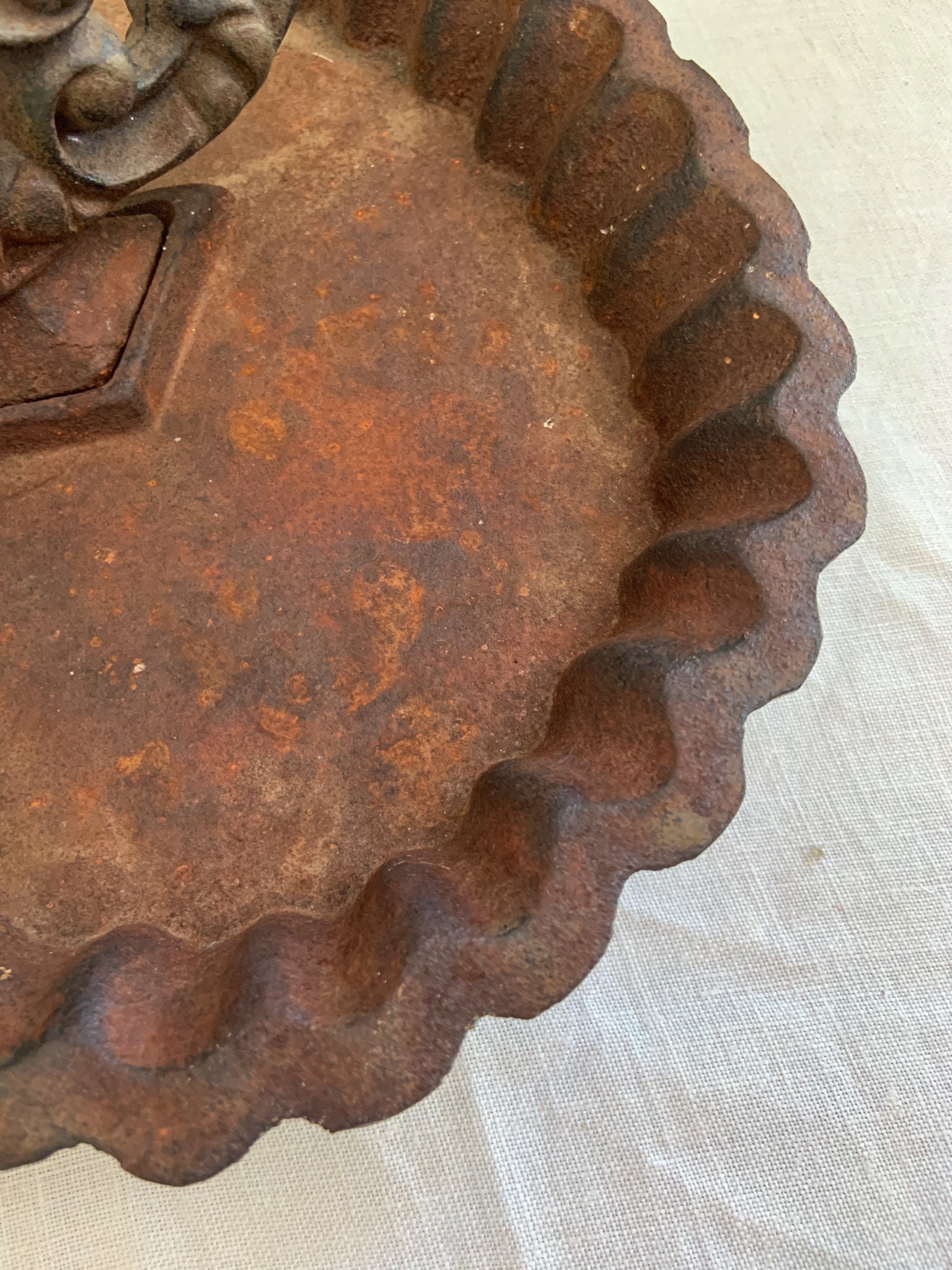 Rusty, Cast Iron, Antique Boot Scraper With Mud Pan - Etsy