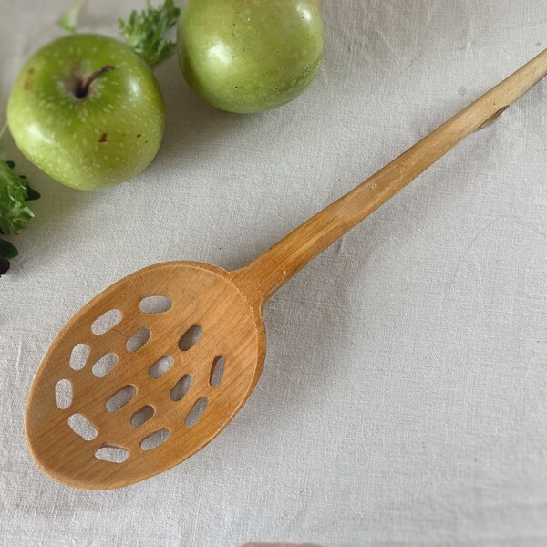 Slotted Spoon - Etsy