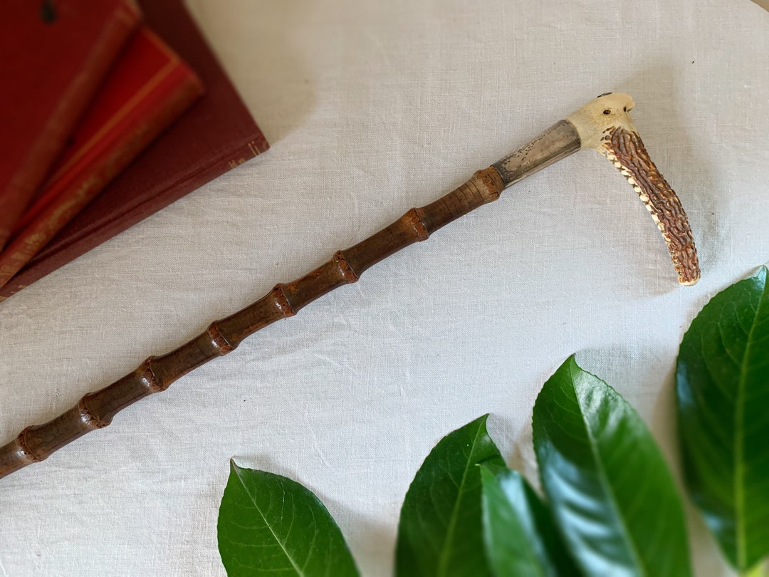 Swaine and Adeney Antique English Riding Crop, Bamboo, Staghorn and ...