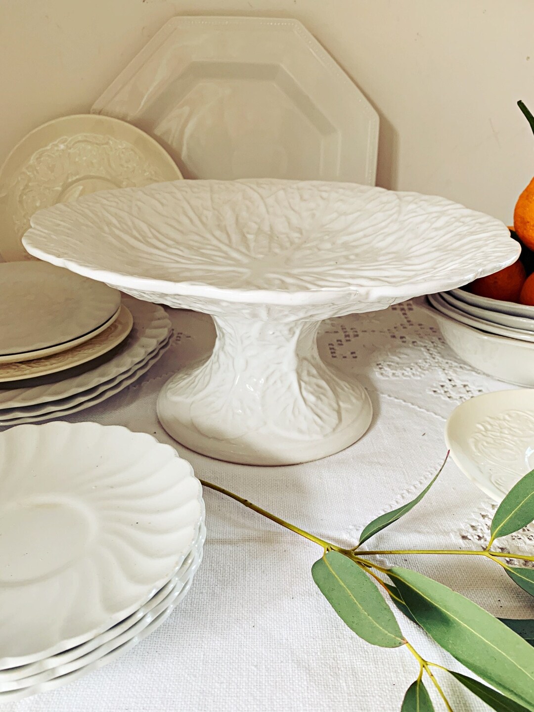 Cabbage Cake Stand Made in Portugal - Etsy