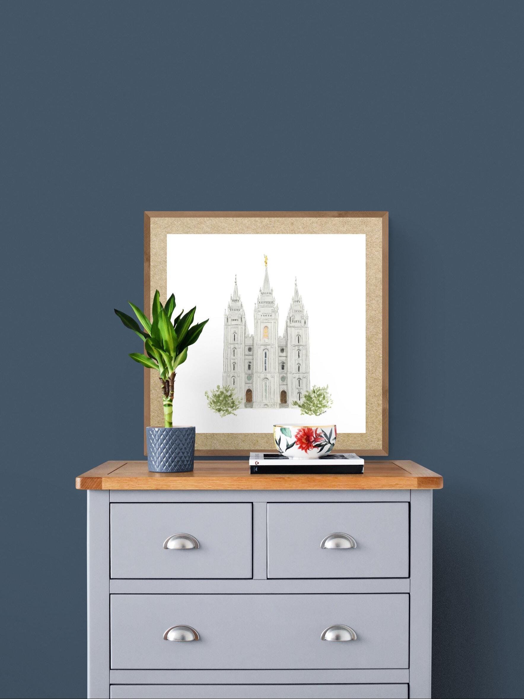 Salt Lake City Temple Digital Download - Etsy