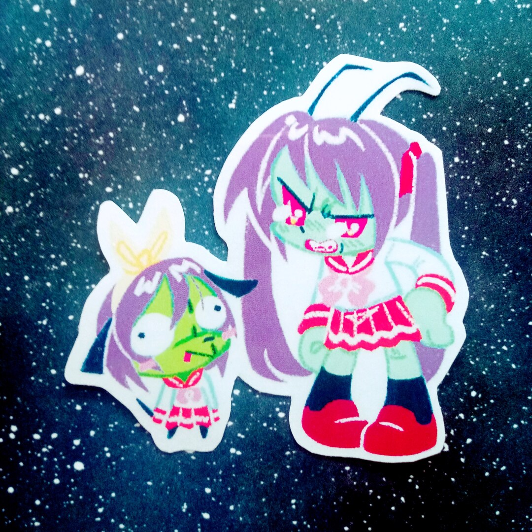 Lucky Star X IZ Sticker - Etsy