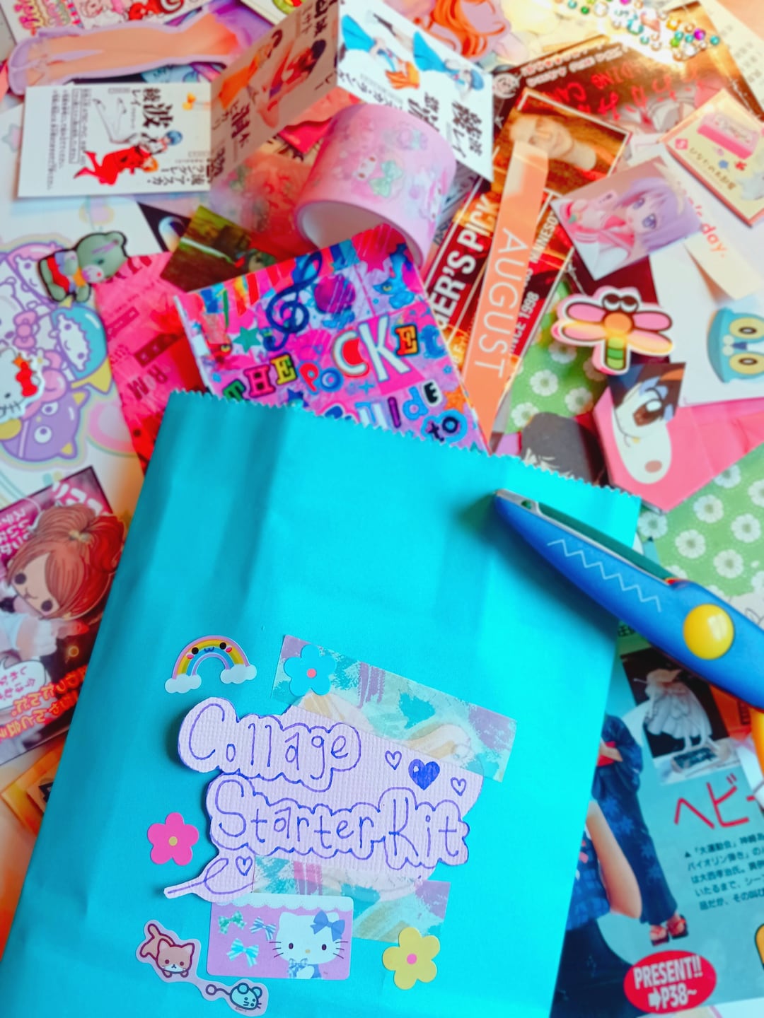 The Pocket Guide To: COLLAGE Zine + Collage Starter Pack - Etsy