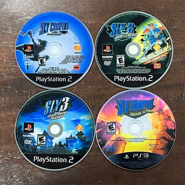 Ps2 Sly Cooper - Etsy