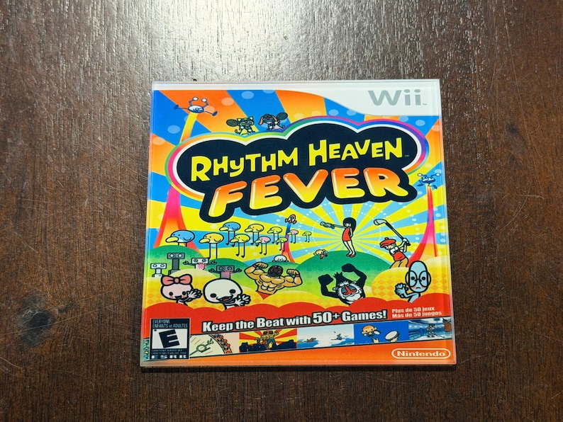Rhythm Heaven Glass Coasters • DS, 3DS & Wii Box Art Coaster Set ...