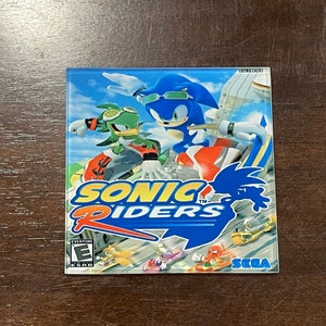 Sonic Gamecube Glass Coasters - Sonic Adventure DX, Sonic Riders ...