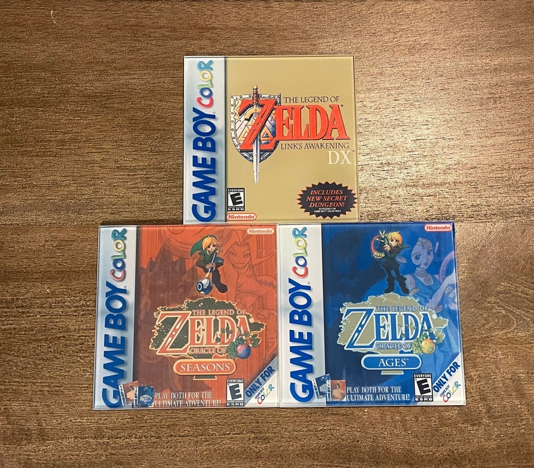 The Legend of Zelda Gameboy Color Coasters - Link's Awakening DX ...
