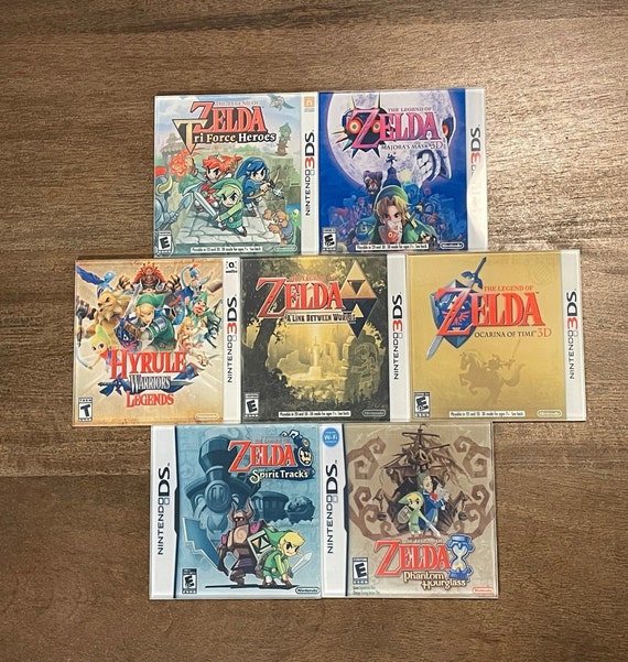 The Legend of Zelda 3DS and DS Coasters Majoras Mask Ocarina of Time Spirit Tracks Phantom Hourglass A Link Between Worlds Glass Etsy