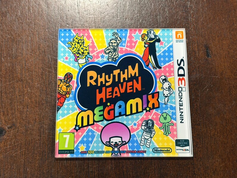 Rhythm Heaven Glass Coasters • DS, 3DS & Wii Box Art Coaster Set ...