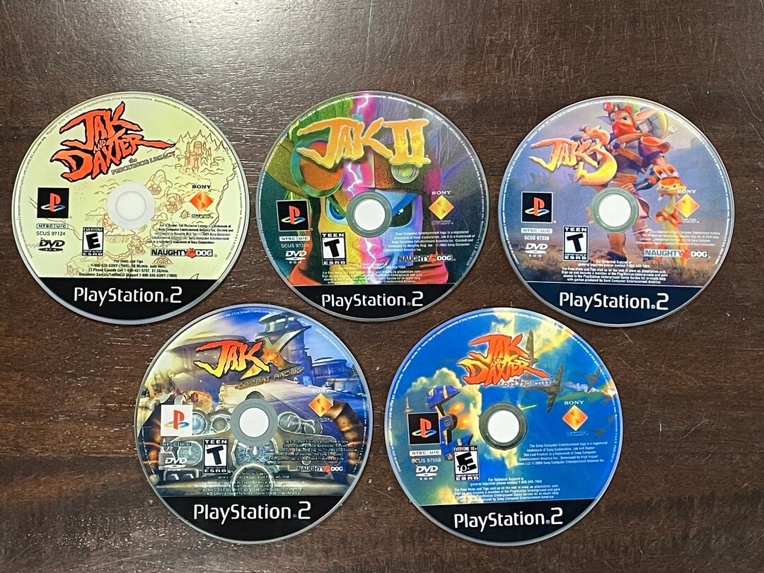 Jak and Daxter Playstation 2 Glass Coasters - the Precursor Legacy, Jak ...