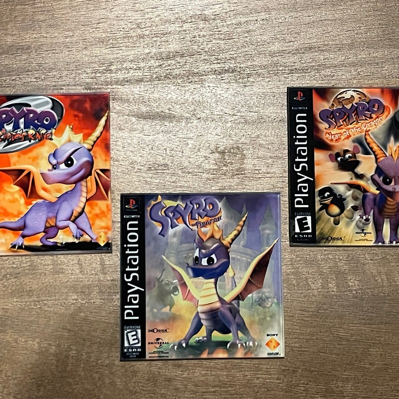 Ps1 Spyro Game - Etsy