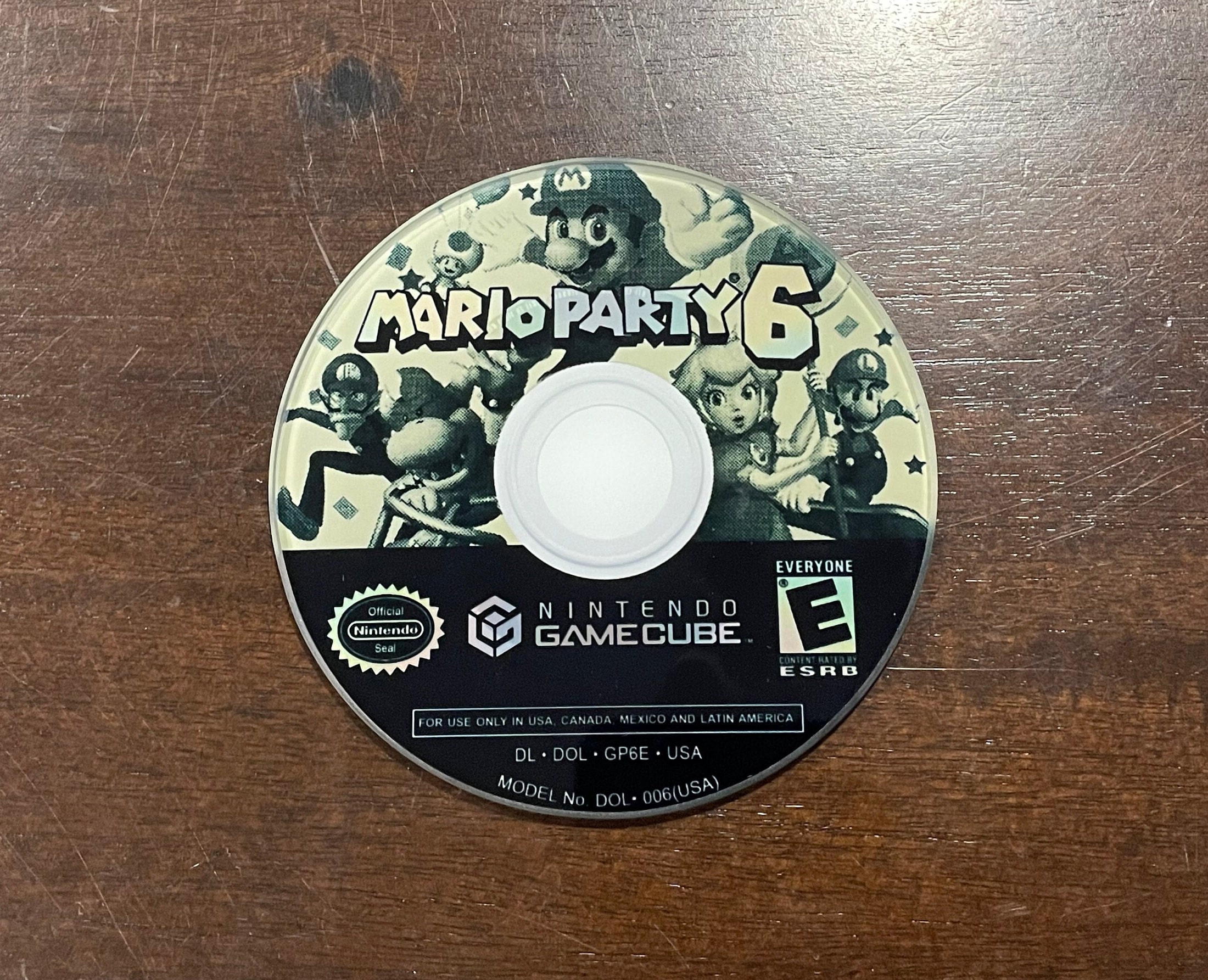 Mario Party Gamecube Disc Coasters Tempered Glass Mario Party 4, Mario ...