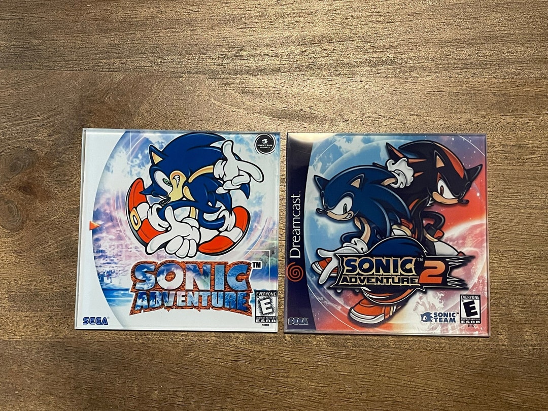 Sonic Adventure Sega Dreamcast Coaster Set – Tempered Glass Gaming Gift ...