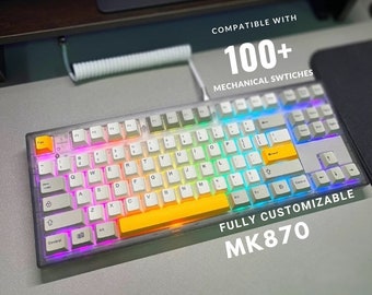 Rgb Custom Keyboard | Etsy