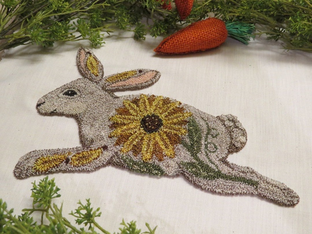 SUNFLOWER Bunnypunch Needle Pattern - Etsy