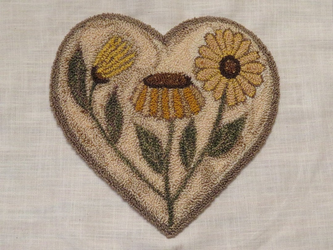 Punch Needle Pattern....sunflower DAYS - Etsy
