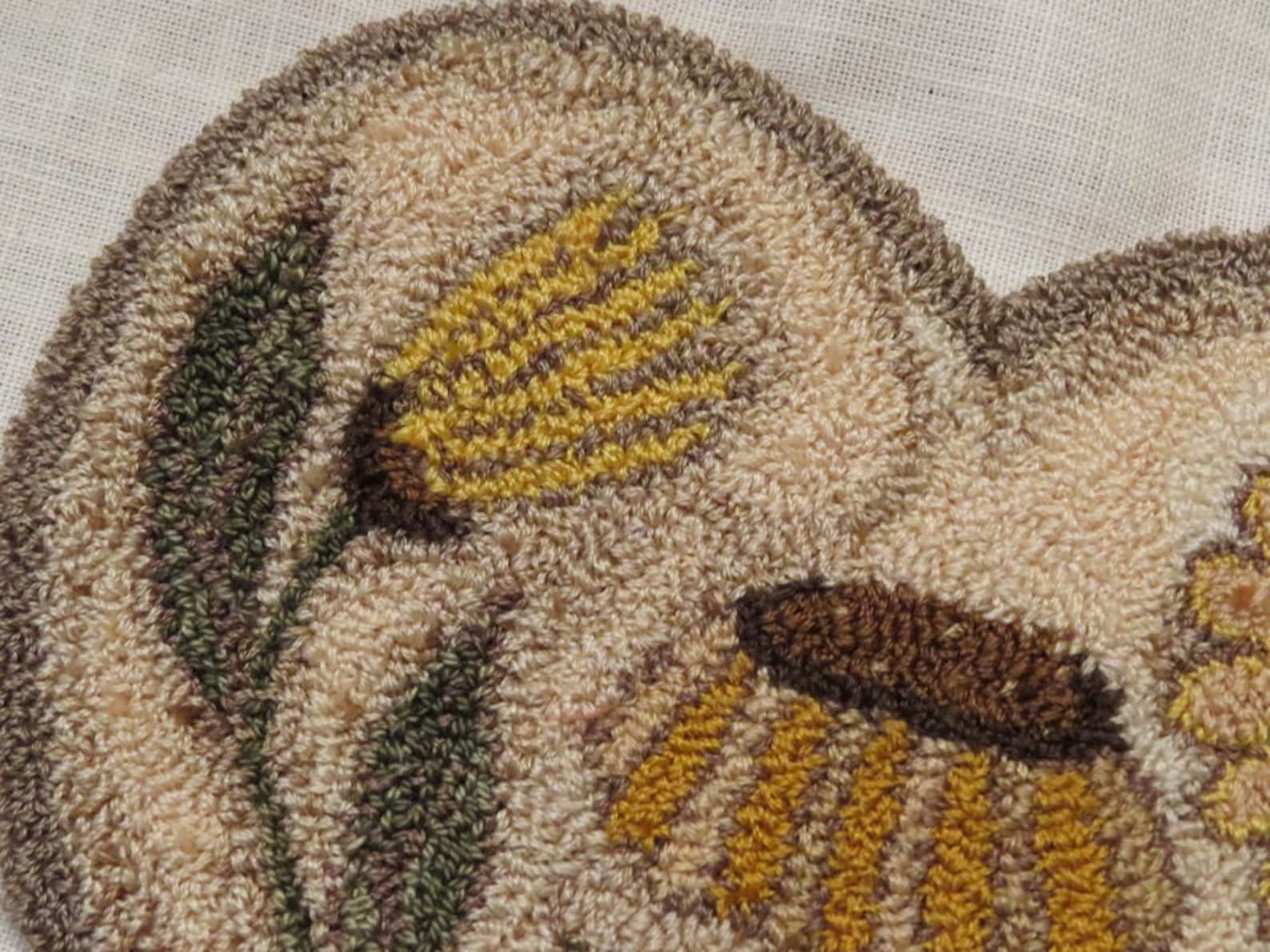 Punch Needle Pattern....sunflower DAYS - Etsy