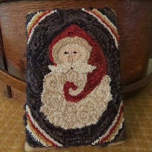 SANTA COLLAGE Punch Needle Pattern - Etsy