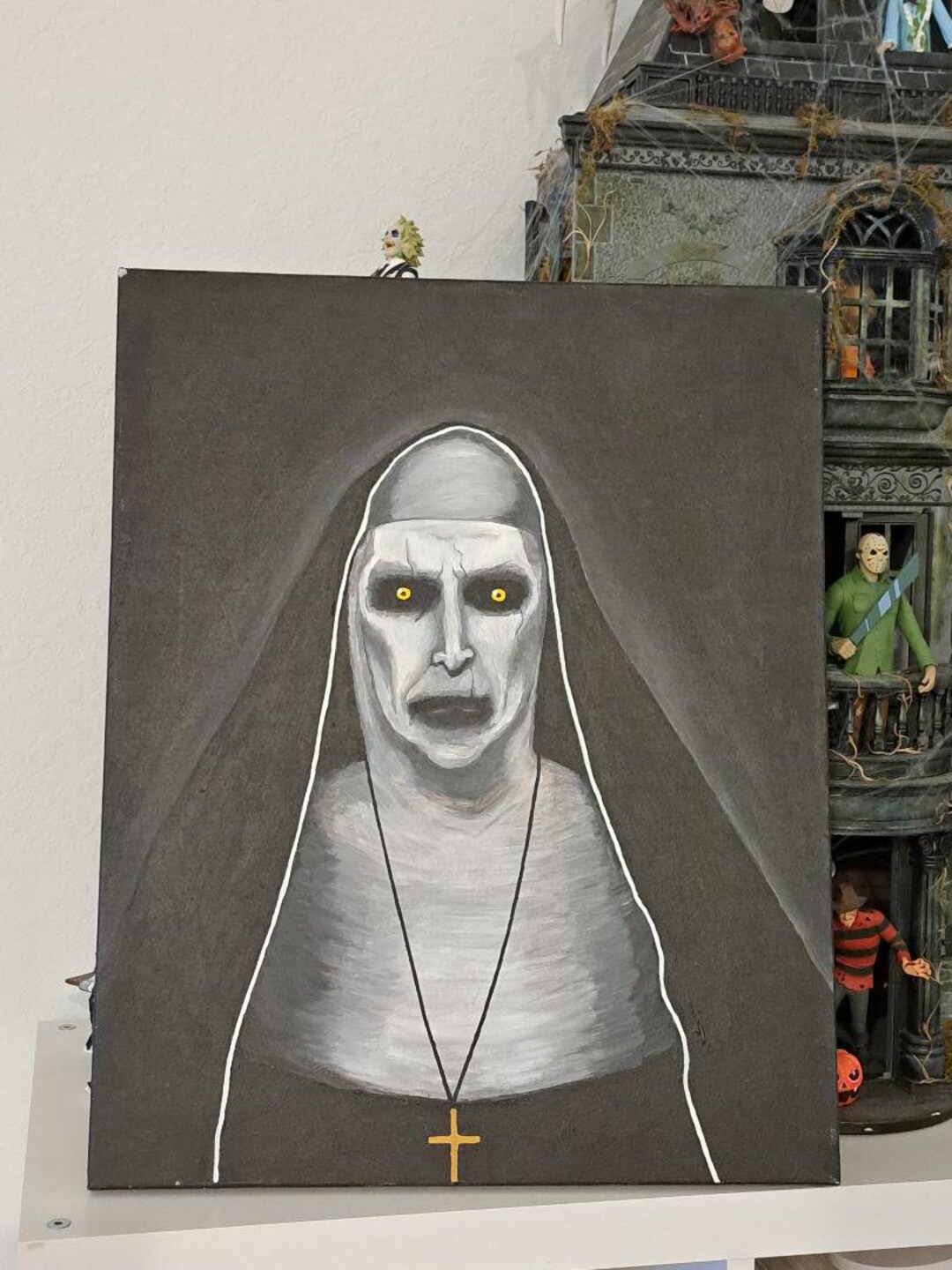 Valak Hand Painted Portrait From the Conjuring 2 - Etsy