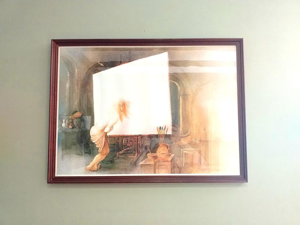 Ralph Steadman I Leonardo Framed Signed Print - Etsy