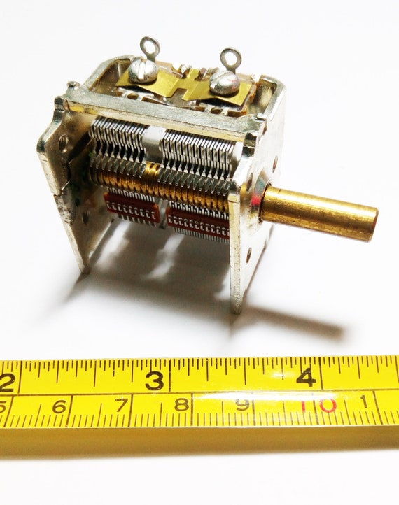 ALPS Japan Air Variable Capacitor 5 Gang Meshed 20-360pf AM FM ...