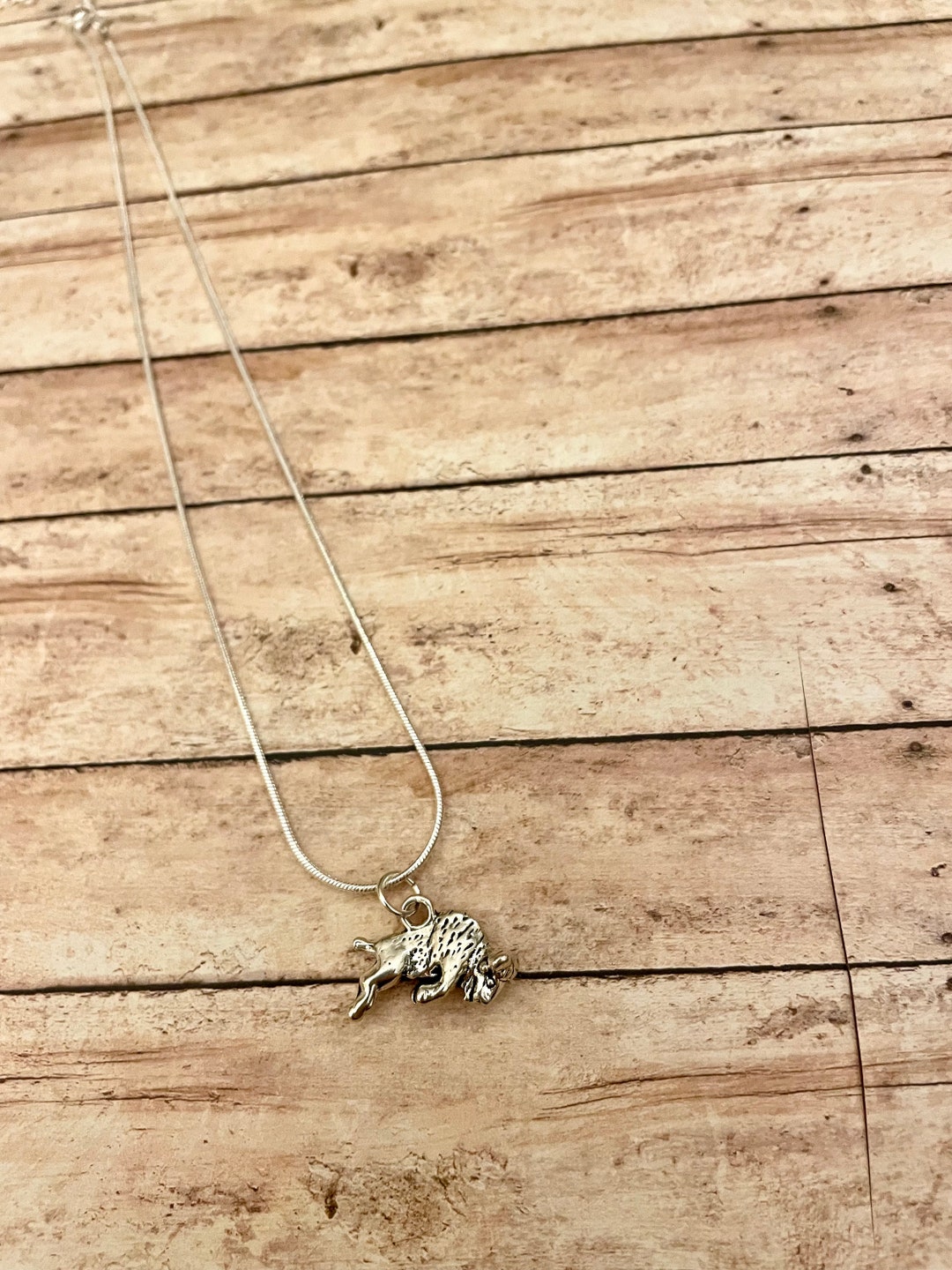Buffalo (bison) Charm Necklace /gifts for Everyone/ Stainless Steel ...