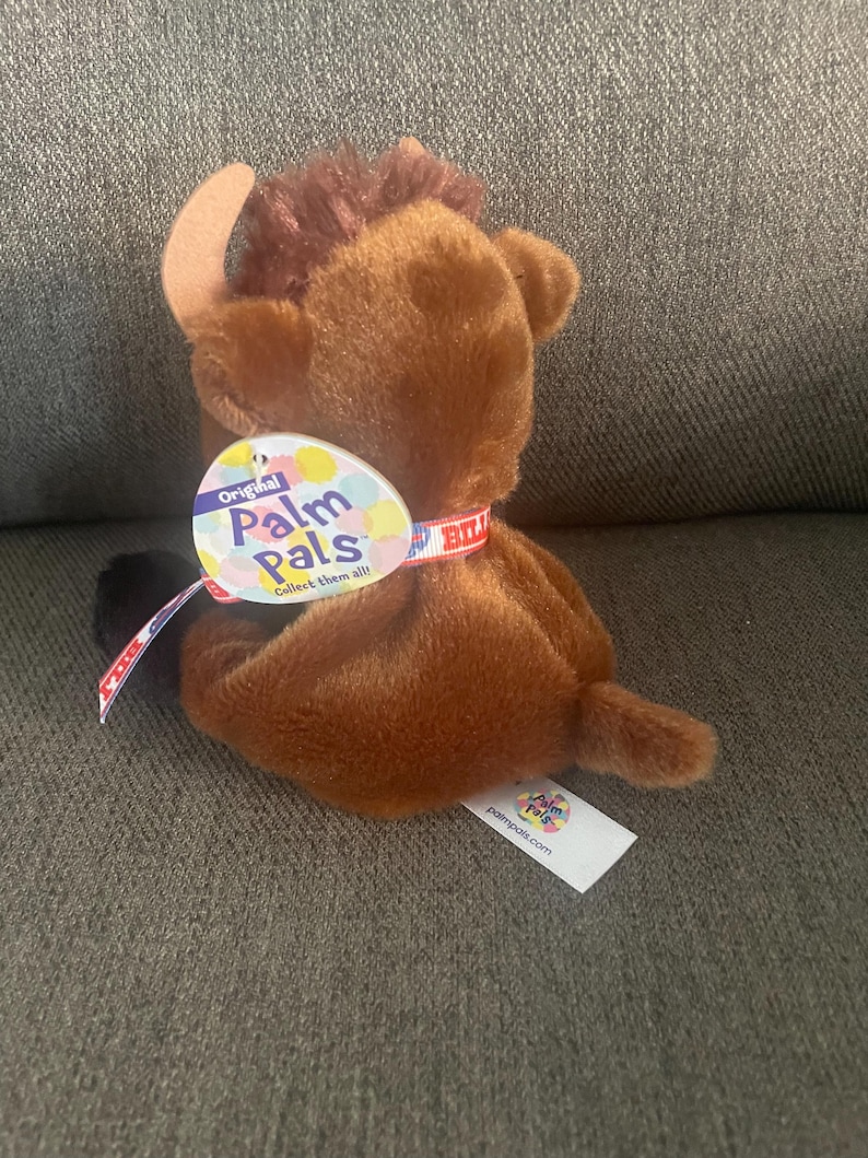Buffalo Themed Palm Pal Bisons / 5 Inch Mini Stuffed Bison / Girl and ...