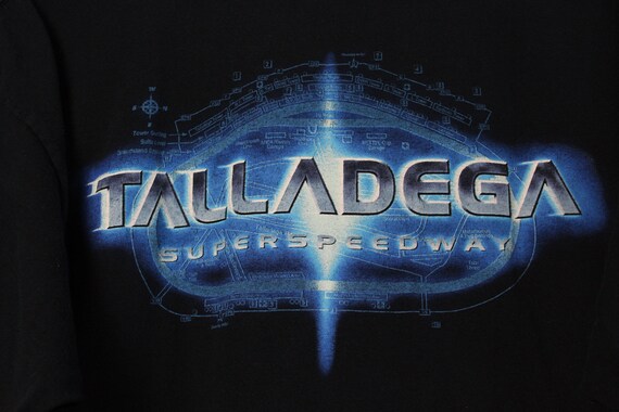 Vintage Talladega Super Speedway Logo Graphic Nascar … - Gem
