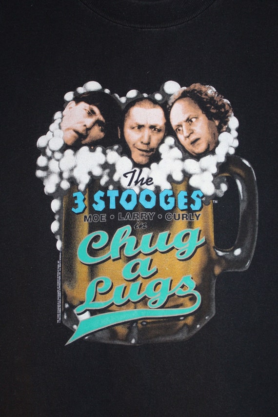 1996 Vintage The 3 Stooges in "Chug A Lugs" Beer Grap… - Gem