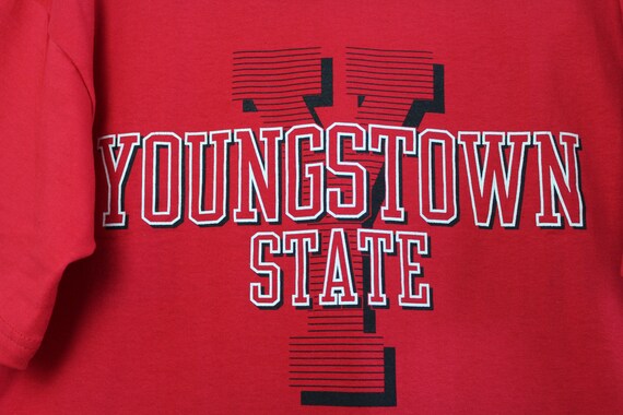Vintage Youngstown State University Logo Graphic T-Sh… - Gem