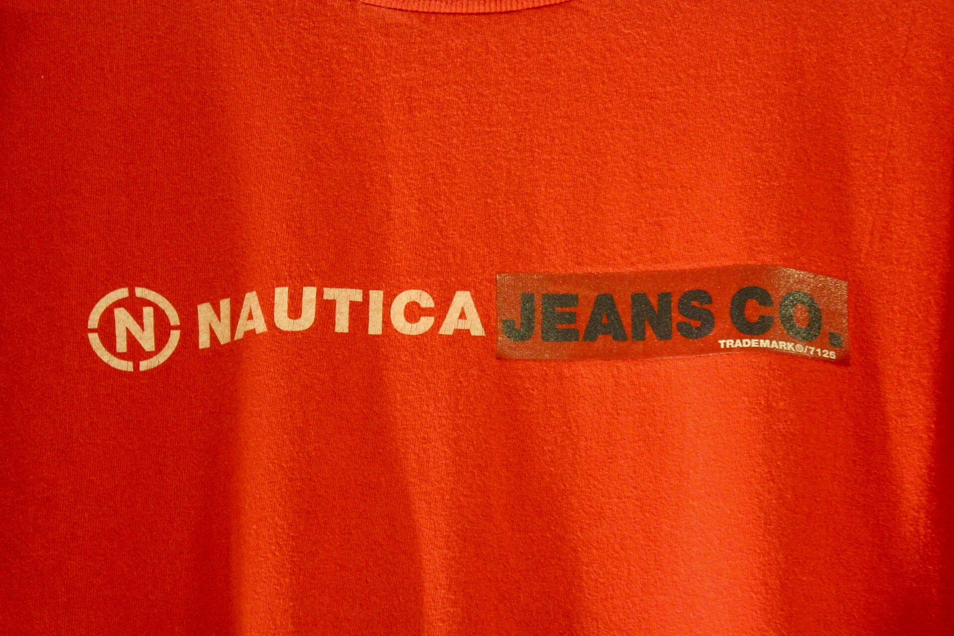 Nautica Jeans Co. Long Sleeve Logo Graphic Shirt | Etsy