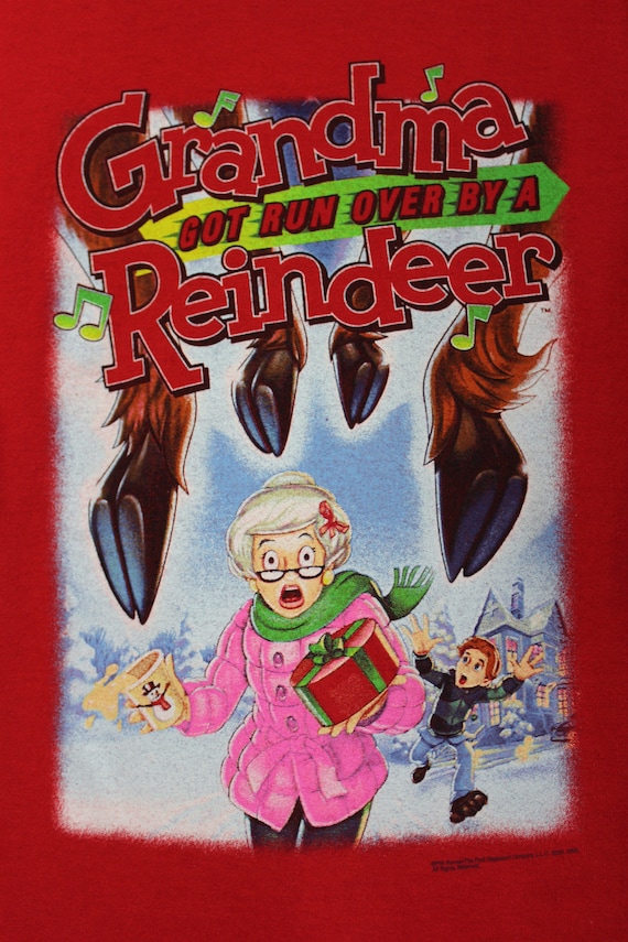 00s Grandma Got Run Over by a Reindeer Cartoon Movie … - Gem