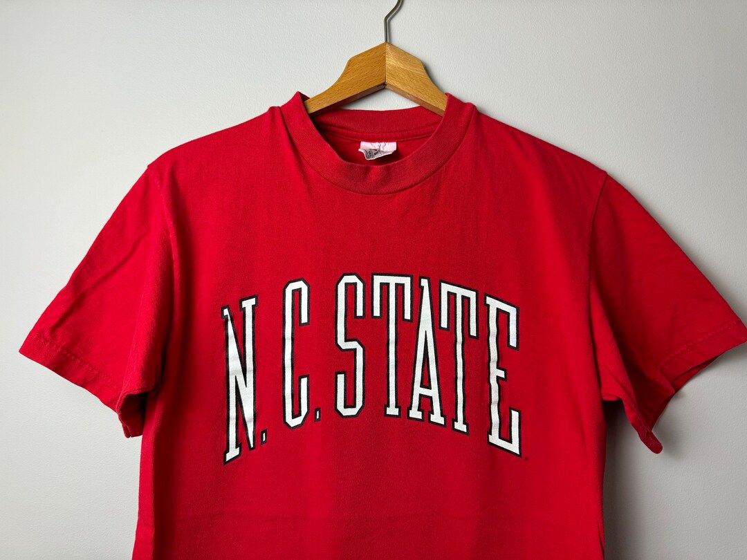 00s North Carolina State University Logo NC State Graphic T-shirt - Etsy